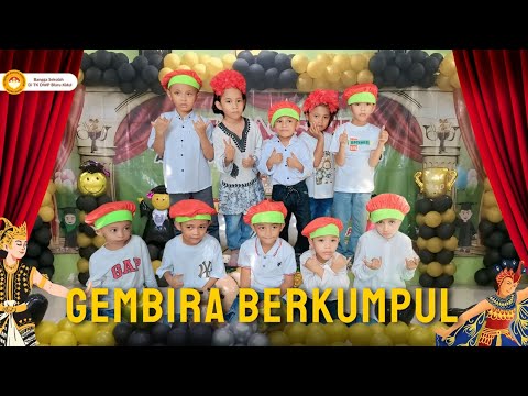 Tari Gembira Berkumpul anak TK | Tari kreasi | TK DWP Bluru Kidul