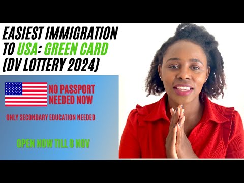 USA DV lottery 2024 / Green card news: What you need to know on application and after selection.