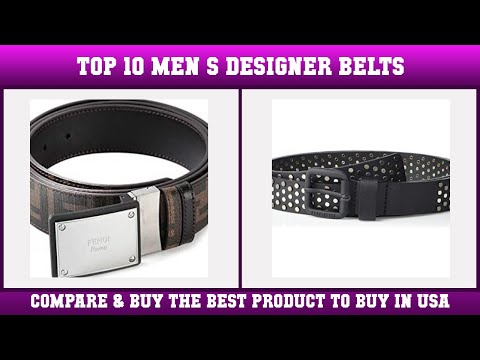 Top 10 Men's Designer Belts to buy in USA | Price & Review