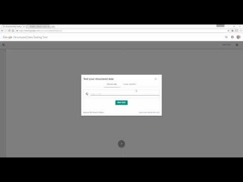 Structured data testing tool - WDE