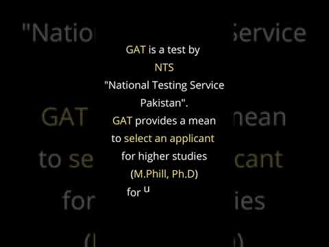 What is GAT Test? #shorts