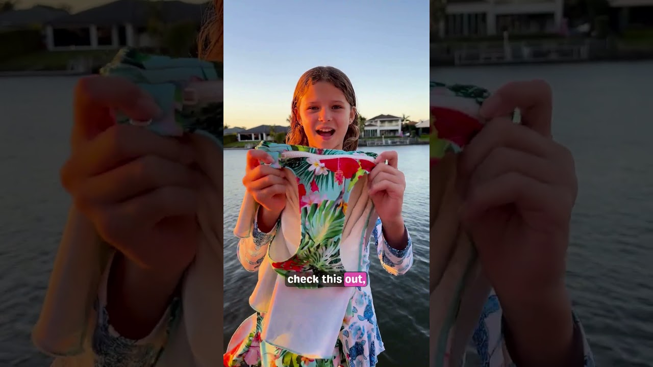 A Girls Swimsuit with a Bathroom Zipper?