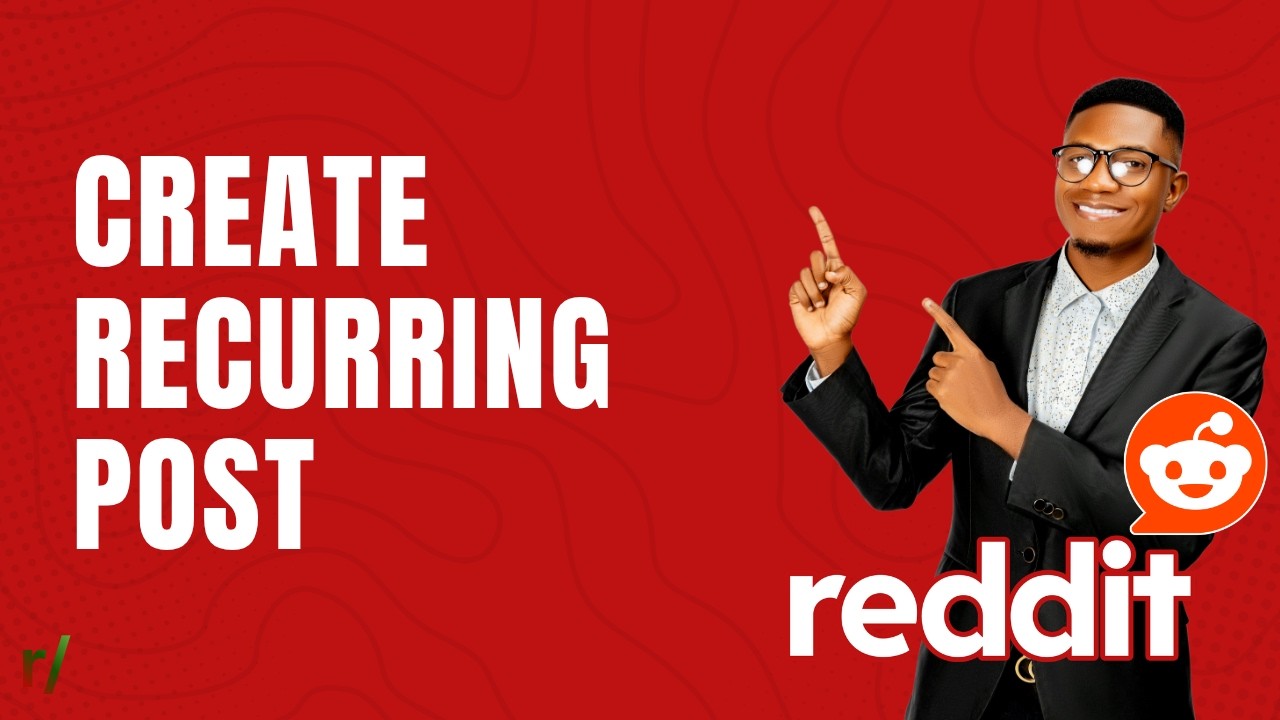 How to Create Recurring Posts in Reddit | Quick Tutorial 2026