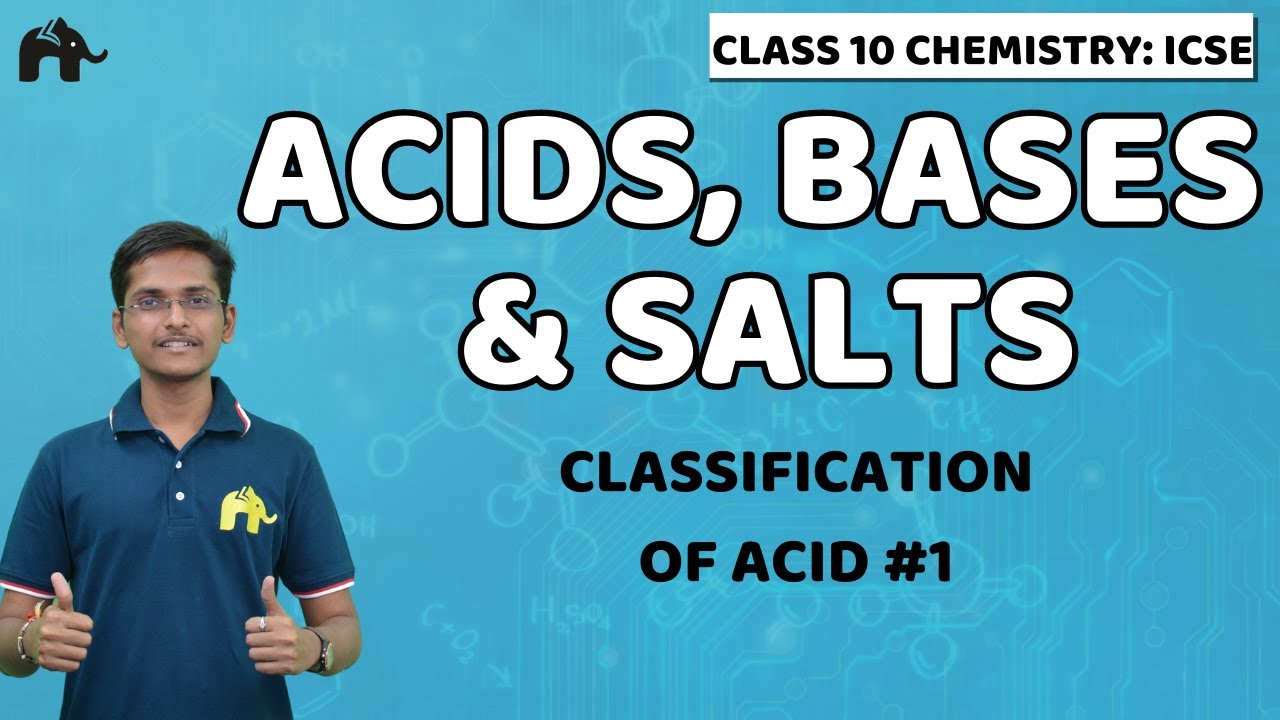 Acids Bases Salts | Class 10 ICSE Chemistry Selina Chapter 3 | Ionisation Dissociation, Dilute Acid