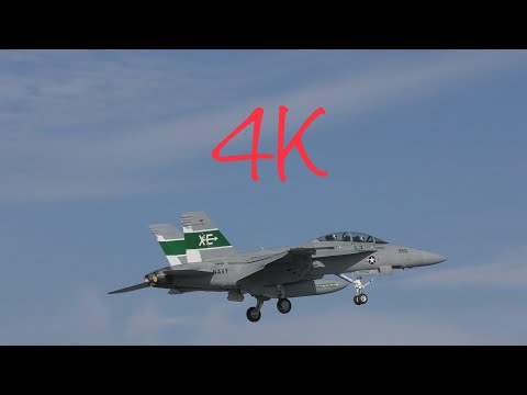 F-18 Super Hornets @ SBN International Airport For ND VS Navy Game