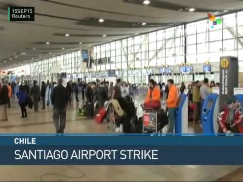 Chile: Santiago Airport Strike Stops All Flights