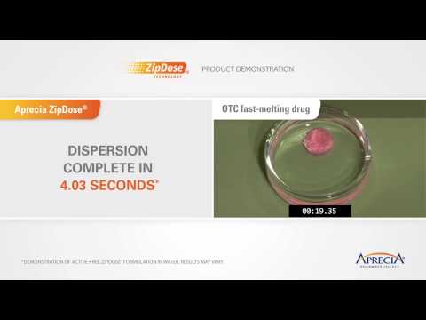 The first 3D-printing pill: SPRITAM from Aprecia Pharmaceuticals