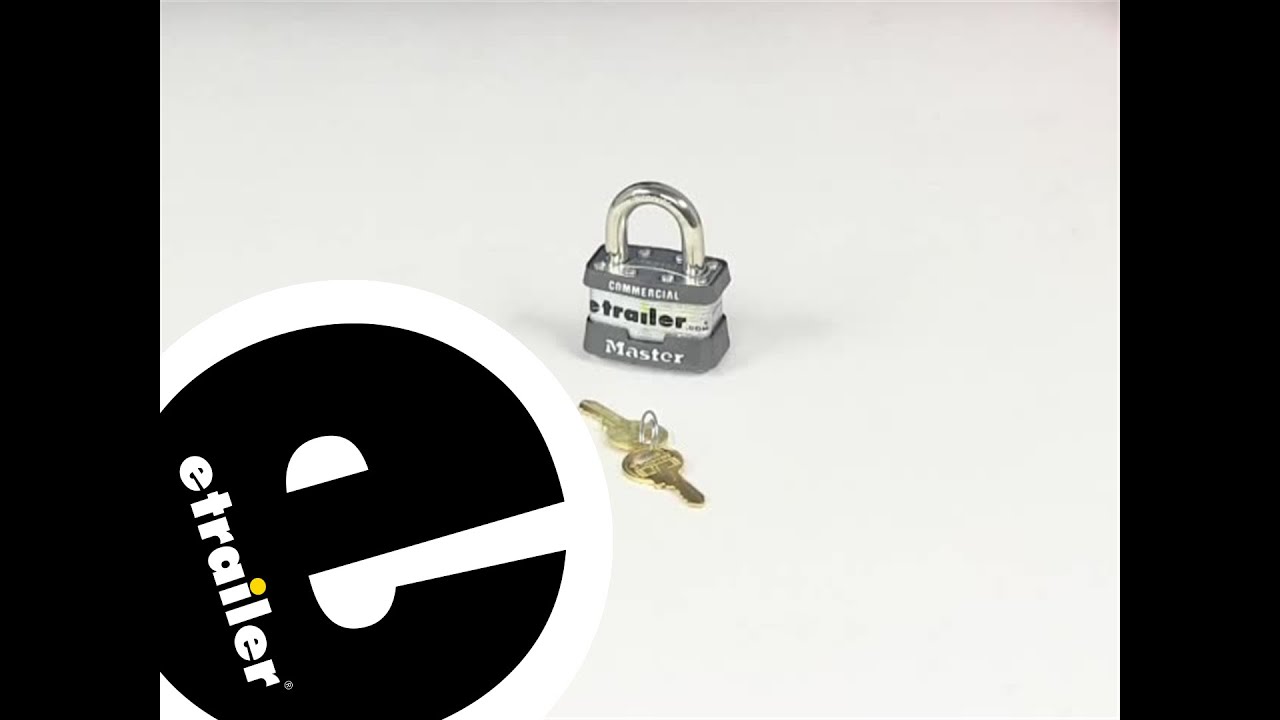 etrailer | Checking Out the Master Lock Laminated Steel Padlock