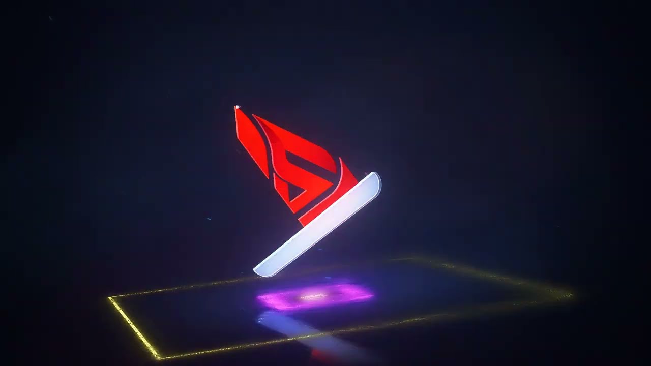26 Colorful Hologram Logo Reveal