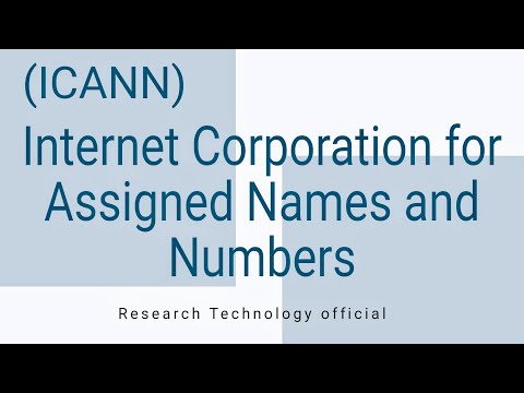 Full form of "ICANN" in computer???