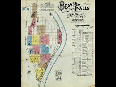 Beaver Falls / New Brighton Main Street Pennsylvania