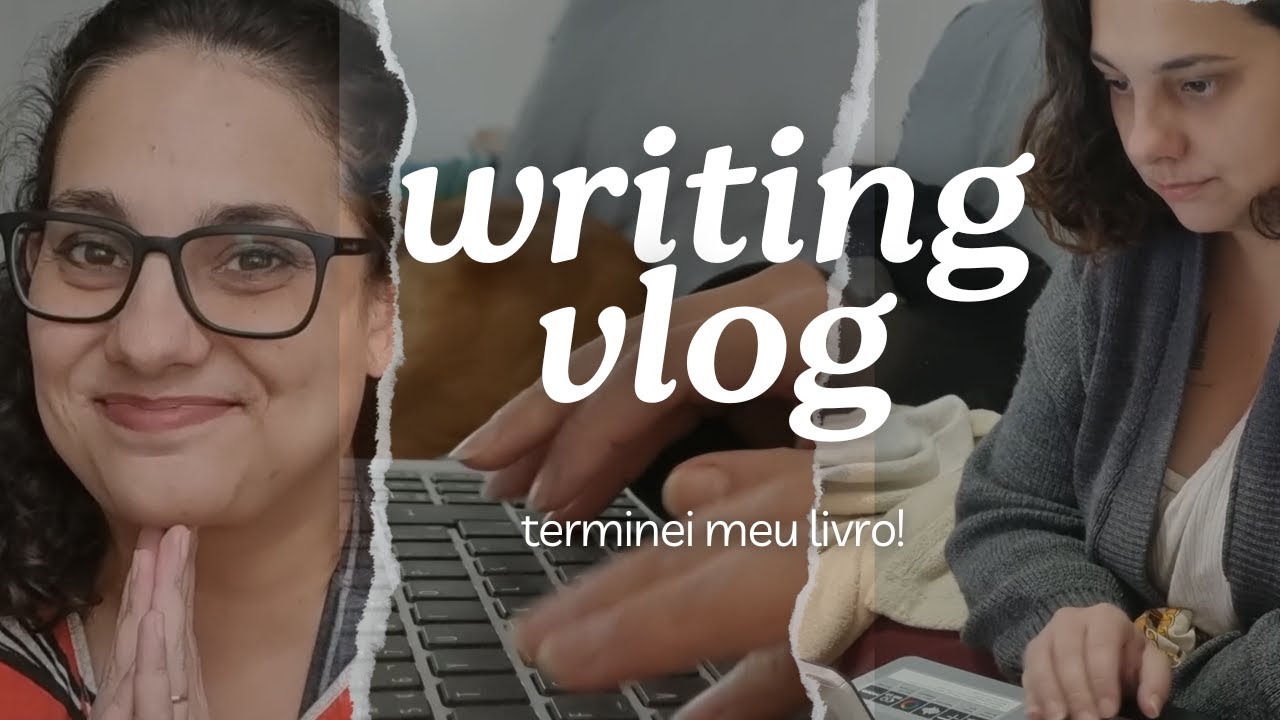 Terminei meu livro! | Writing vlog