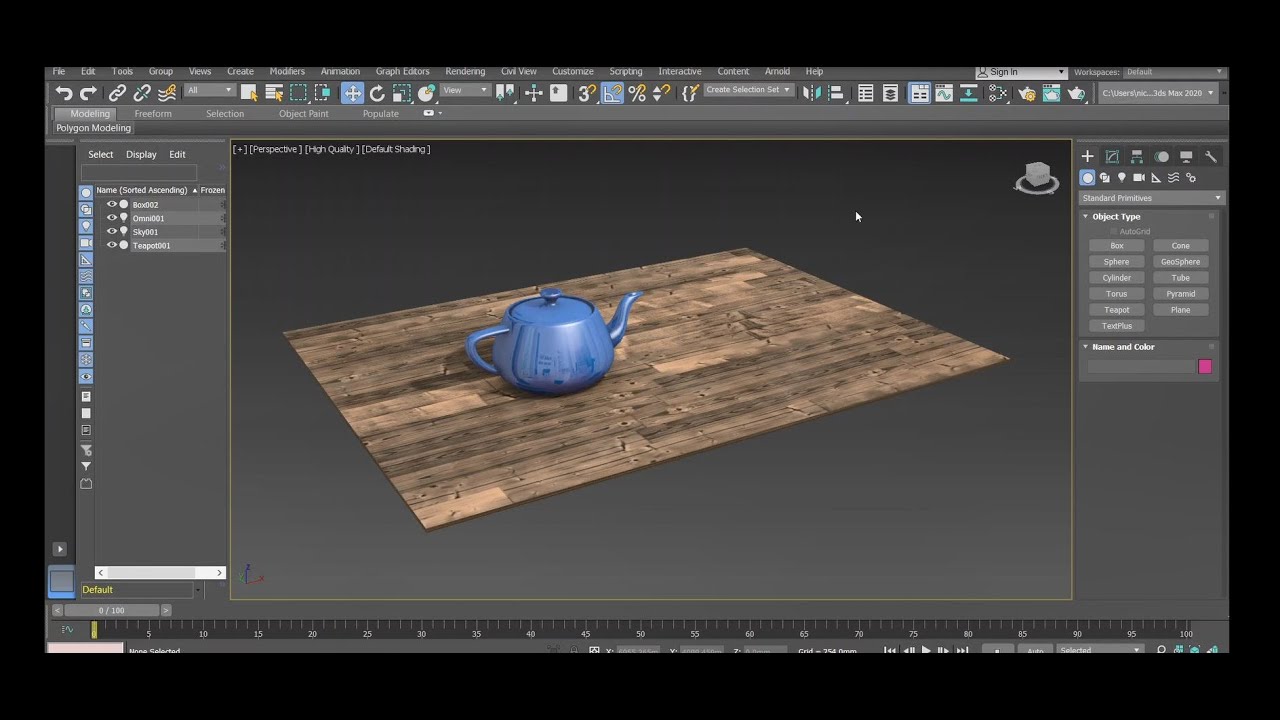 3ds Max 2020 - Texturing Basics: Part 02