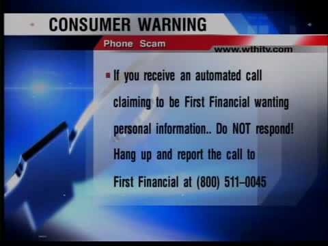 Fake bank phone calls