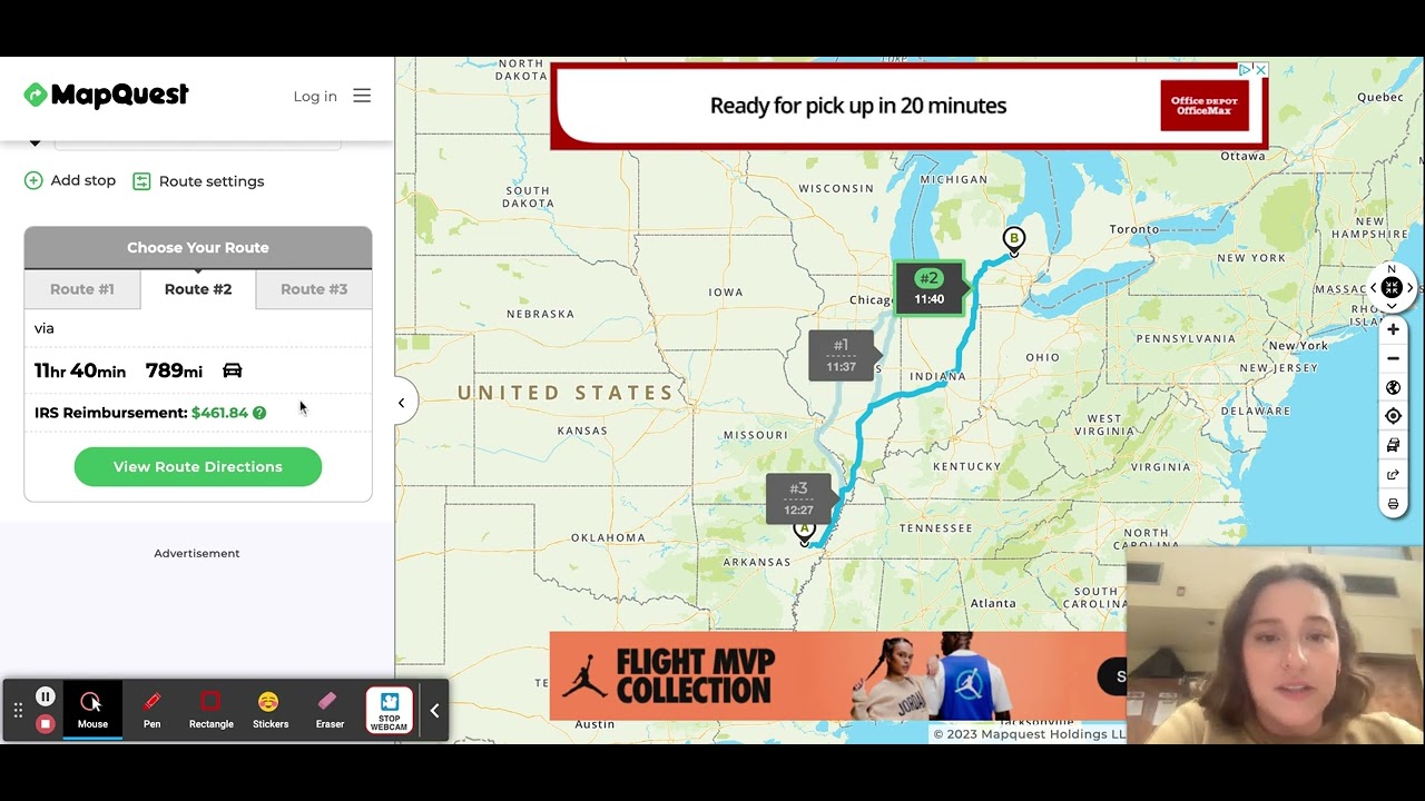Get Driving Directions, Live Traffic & Road Conditions - MapQuest
