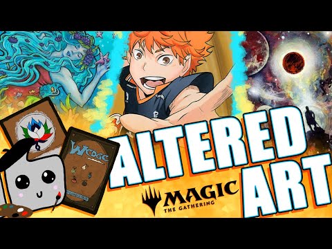 Bleach, Haikyuu!!, Lord of the Rings, & more - Amazing MTG Altered Art!