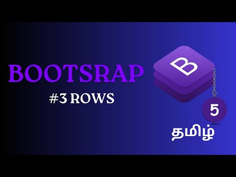 Bootstrap 5 : Rows in Tamil - Part 3"#bootstrap5 #bootstraptutorial @codebyabi