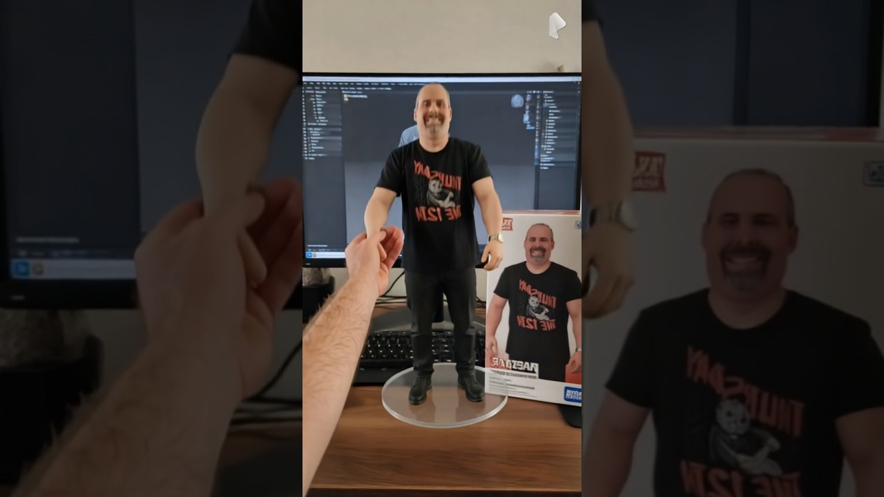 Making a toy figurine of myself #figurines #ai #toys