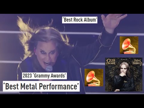 Ozzy Wins 2 Grammy's Best Metal Performance And Best Rock Album At 2023 ...
