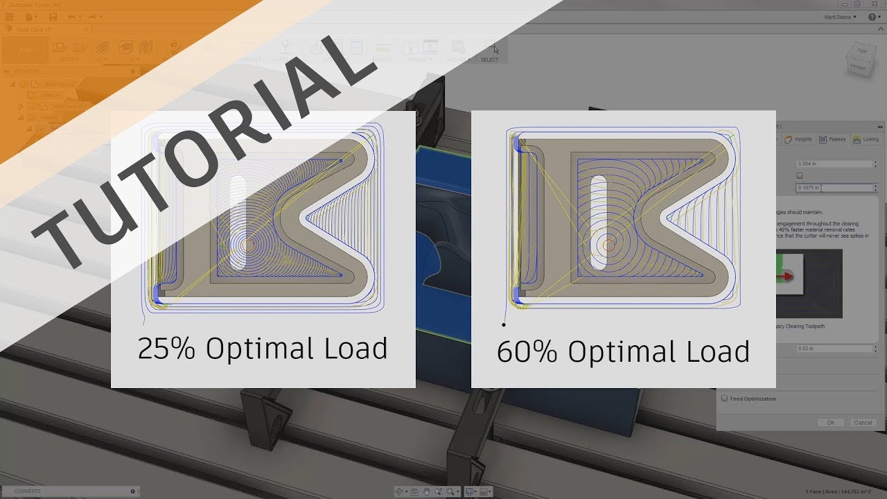 Quick Clearing and Low Wear with the Adaptive Toolpath