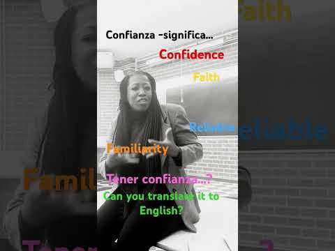 Do you know how to translate ' tenemos confianza' to English? #challenge#advancedspanish#spanishgcse