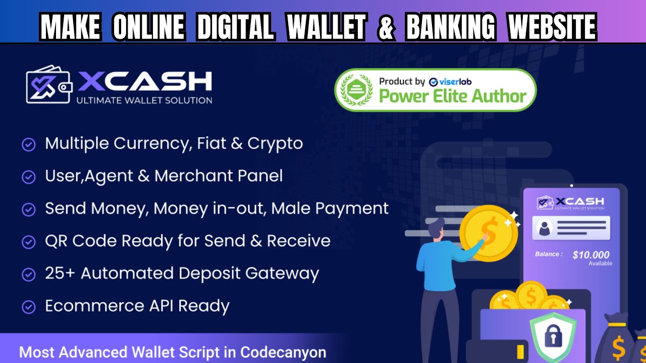 How to Make Online Digital Wallet Website by Using Xcash php Latest Version Source Code