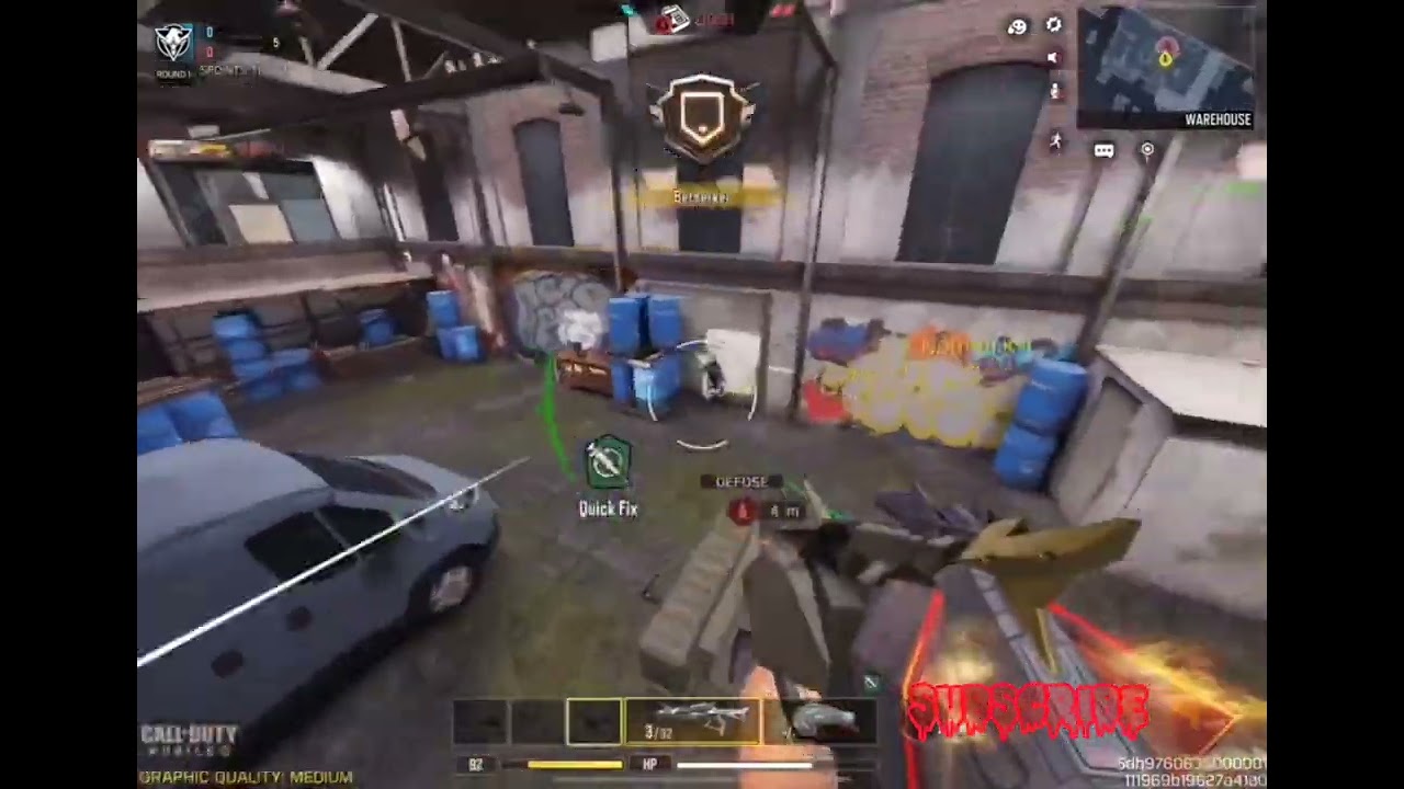 the most hype 1v5 cod mobile history#shorts