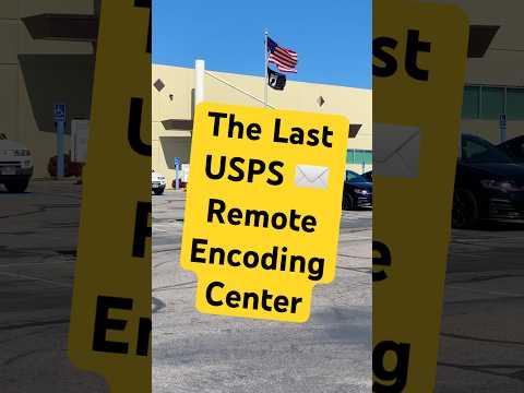The Last USPS Remote Encoding Center #saltlakecity #history #usps #mail #didyouknow #fyi #funfacts