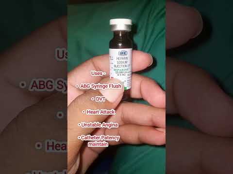Heparin Sodium Injection π Uses π Side effects Details