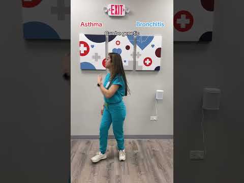 Asthma vs. Bronchitis! #shortsfeed #shortsviral #youtubeshorts #health #shortvideo #doctor