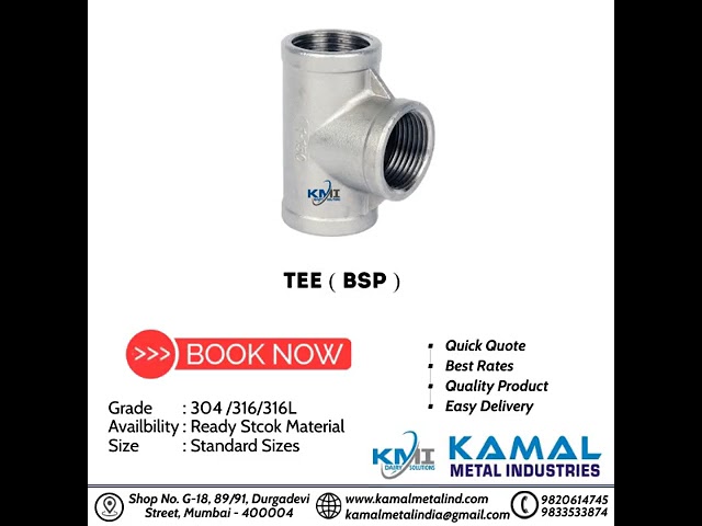 SS TC CLAMP FITTING - SS TC Clamp Trader - Wholesaler / Distributor ...