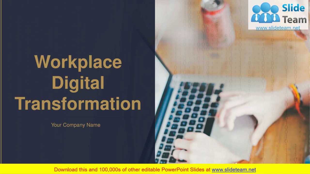 Workplace Digital Transformation PowerPoint Presentation Slides