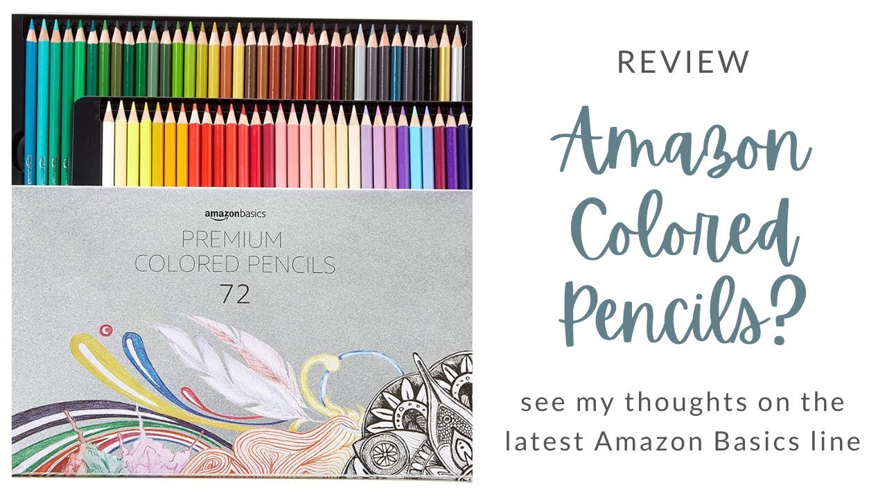 My Thoughts on Amazon Basics Premium Colored Pencil | Review