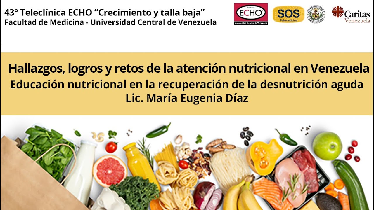 Educación nutricional en la recuperación de la desnutrición aguda - Lic. María Eugenia Díaz