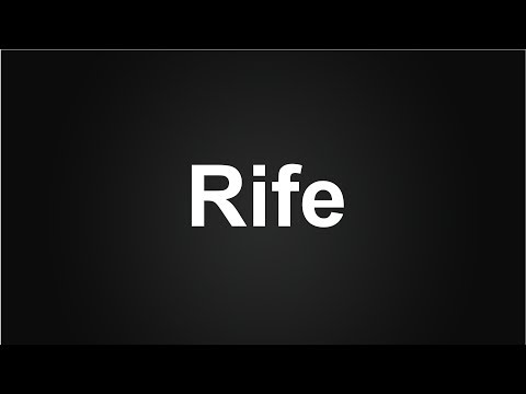 Rife Meaning in Urdu, How to Say Rife in English, Rife Meaning in Hindi