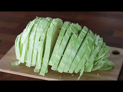 Eat cabbage like this. CABBAGE recipe I can't stop eating!