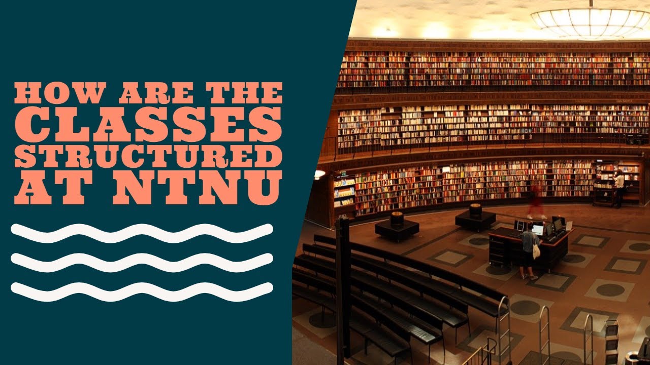 How are the classes structured at NTNU
