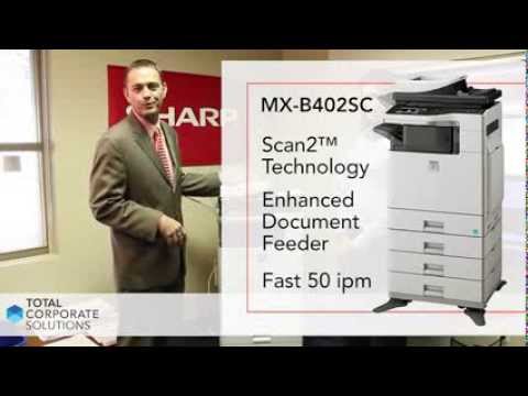 Total Corporate Solutions presents the Sharp MX-B402SC to United Cargo Logistics