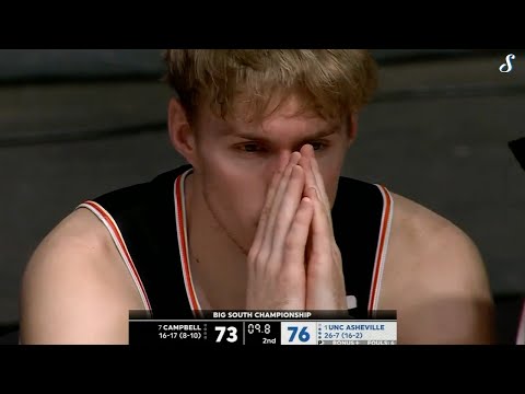 EPIC COMEBACK, BIG SOUTH CHAMPIONSHIP! Campbell vs UNC Asheville