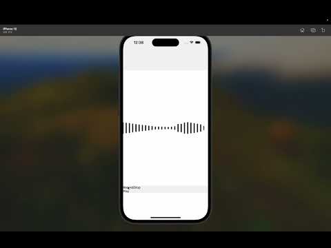 🎤 Real-Time Audio Recording with Waveform in React Native! 🚀