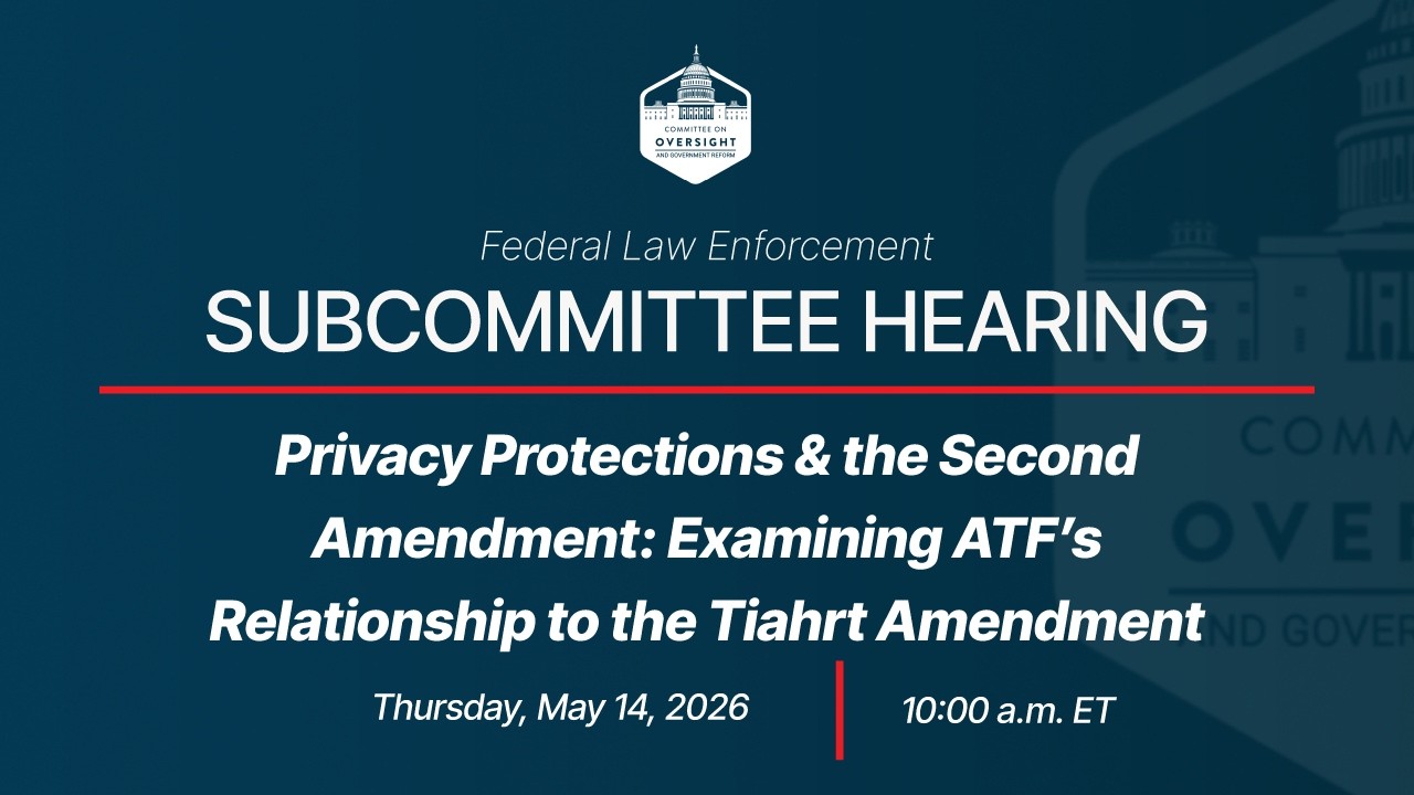 Privacy Protections & the Second Amendment: Examining ATF’s Relationship to the Tiahrt Amendment