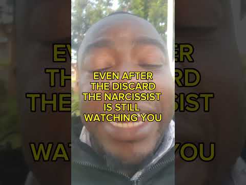 EVEN AFTER THE DISCARD THE NARCISSIST IS STILL WATCHING YOU #narcissists #narcissism #npd
