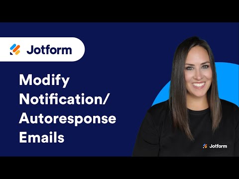 How to Edit Notification and Autoresponder Emails