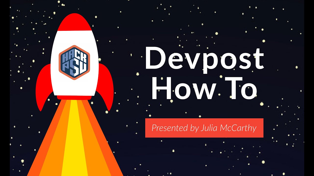 Devpost How To Workshop