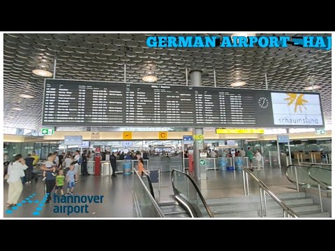 AIRPORTTOUR | TERMINAL C of the HANNOVER AIRPORT (GATE, CHECK IN..)
