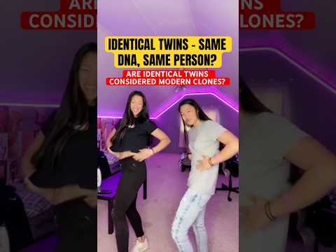 Are identical twins todayβs modern CLONE?? π§π³π€«π« π€