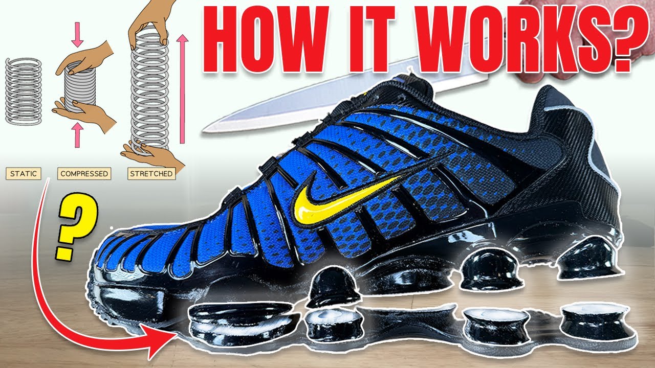 (4 flaws) Do Nike Shox actually work? Springs, Beads, Water?