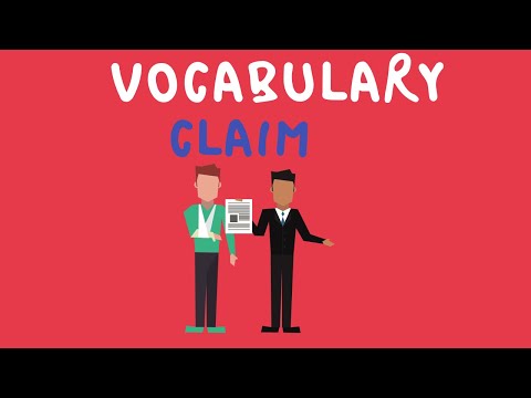 Claim - English Vocabulary