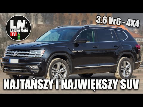 VW ATLAS R-line 3.6 VR6 duży i tani SUV z USA