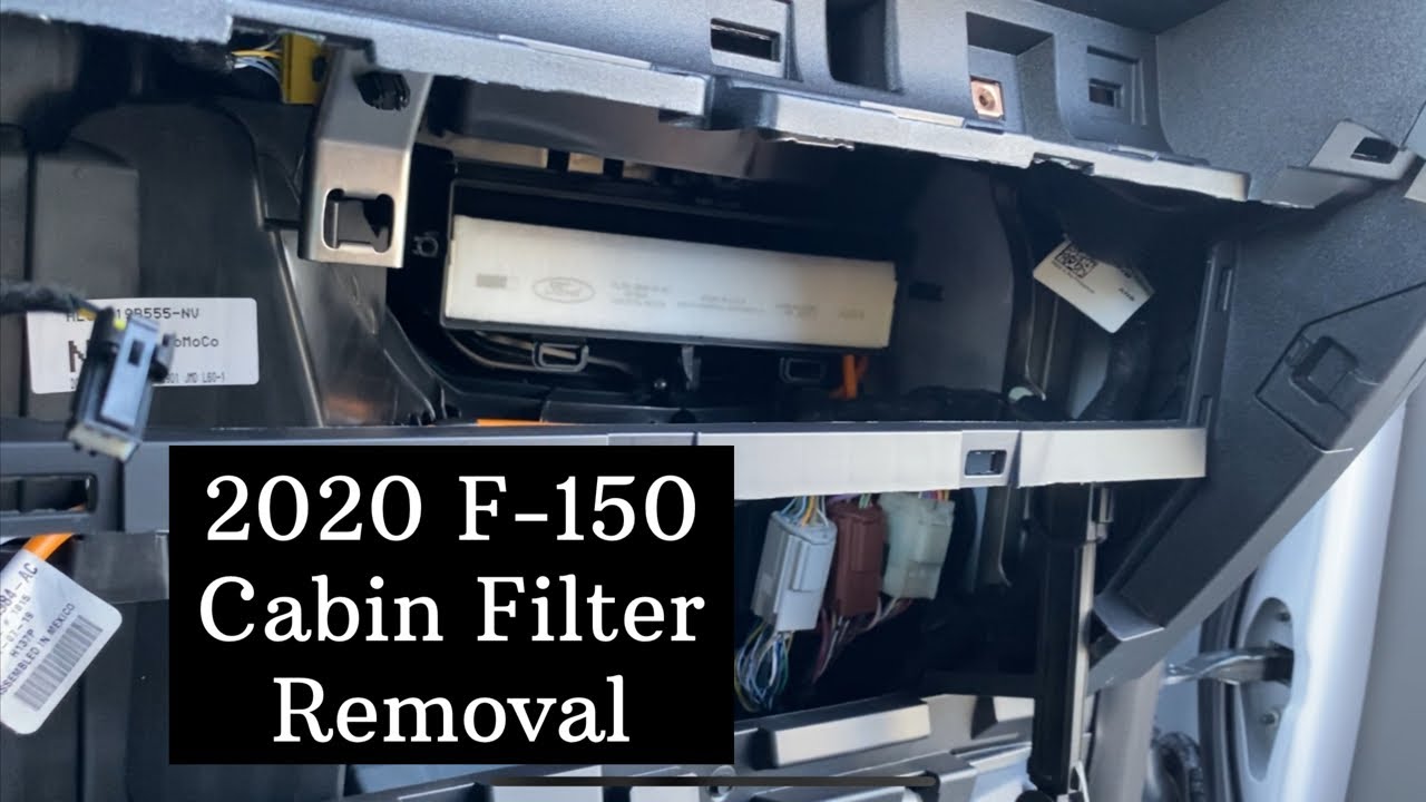 How To Change A Ford F-150 Cabin Filter 2020  F150 DIY Replace Remove Tutorial